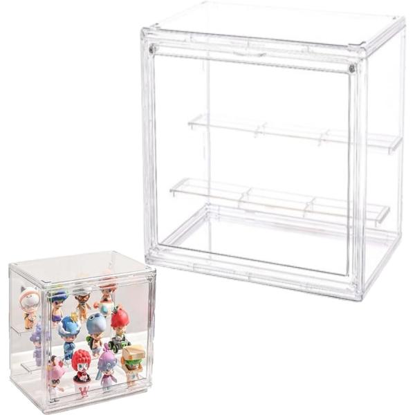 「高透明アクリルで抜群の美しさ」厳選された高透明度アクリルを使用し、透過率90%以上を実現。ガラスより軽量で割れにくく、移動や設置も簡単です。お気に入りのフィギュアを美しくディスプレイできます。「UVカットでフィギュアを守る」99.3%のU...