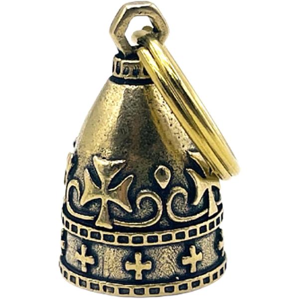 バリエーションコード : 2B9WVPLYGLバイクの守護と交通安全を祈願するお守りとして最適な真鍮製のガーディアンベルになります。落ち着いた音色がバイカーへ安心な旅をお届けします。リング付きなので、お好みの場所にお取付けいただけます。取付...