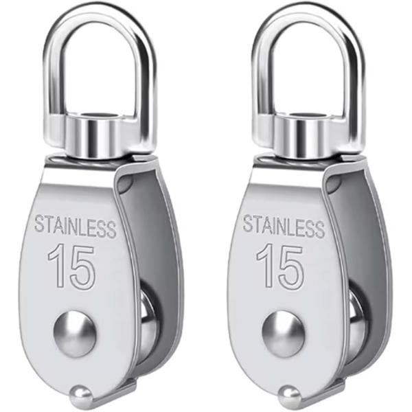 バリエーションコード : 2B9WG1LG35「小さな力で大きな効果。」 この滑車プーリーは、力の方向を効率よく変えることで、小さな力で大きな荷物を持ち上げることができます。力仕事が苦手な方や作業効率を上げたい方におすすめ。ロープ、ケーブル...