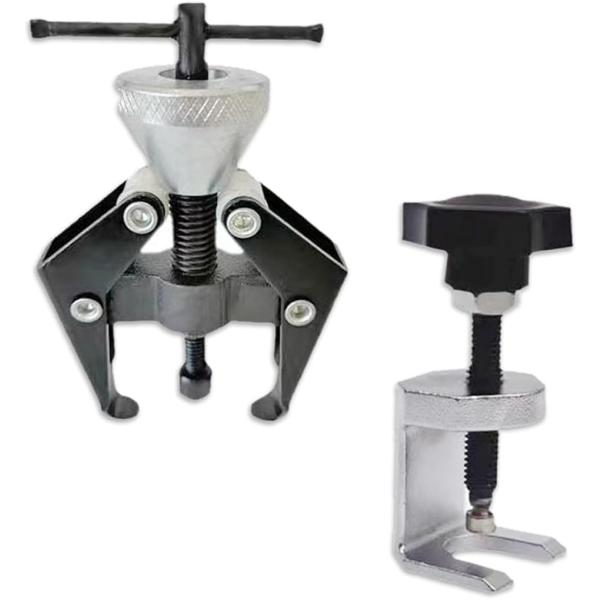 「ワイパー交換リムーバー」ワイパーアーム・ブレードやバッテリー交換の際に便利なボルト取り外しプーラーです。固定式と可動式の2種セット。用途・形状に合わせてご利用いただけます。「使いやすい2種のプーラー」可動式プーラーの爪幅は約36mmまで調...