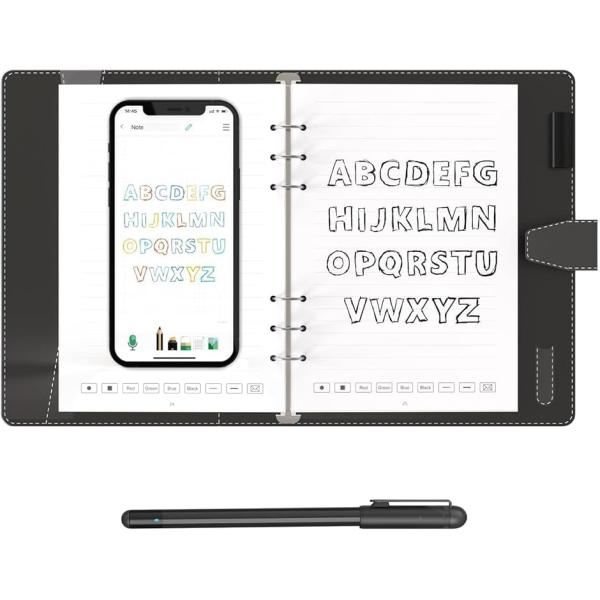 バリエーションコード : 2BUJPCJ6SI「手書きメモを即デジタル化」ご注意：ノートのインクは消せないのです。(1)リアルタイム同期：NEWYESアプリを使って紙に書いた手書きメモをリアルタイムでデジタル化。手書き文字をアプリが解読電子...