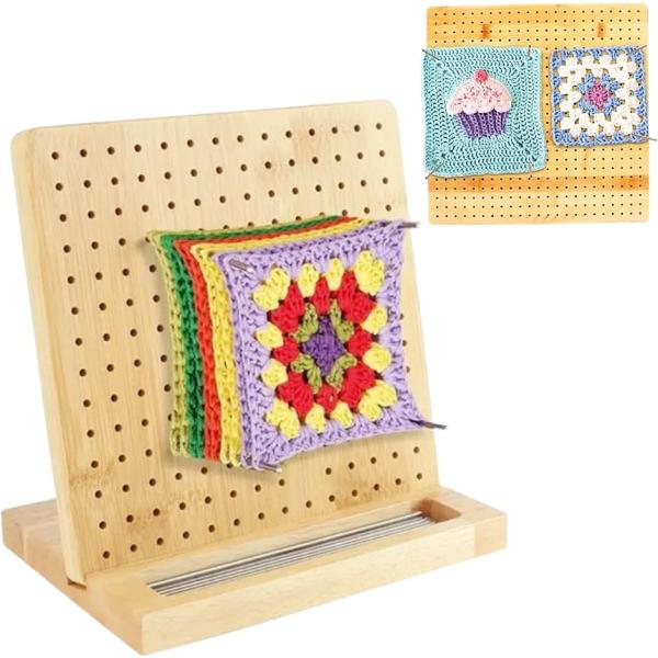 バリエーションコード : 2BUKFDI2G4「美しい仕上がりをサポート」196個の穴と15本のステンレス製ロッドピンを備えたブロッキングボードが、編み目を均等に保ち、プロのような仕上がりを手軽にサポートします。ピンを自由に配置できるため、...