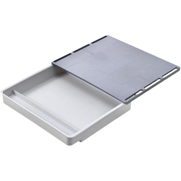 バリエーションコード : 2B9XGX683N「デットスペースの有効活用」デスクの下に設置が出来る引出し型の収納トレー。ちらかった机の上を整理したいけど、ちょっと収納が足りない時に大活躍。デットスペースを活用して収納スペースがUP出来るオス...