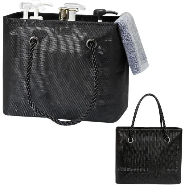 「速乾＆通気性抜群。快適メッシュバッグ」 このメッシュバッグは、底面まで通気性の良いメッシュ素材を使用しており、濡れたボトル類もすぐに乾かせます。サウナバッグ、温泉バッグ、プールバッグとしても活躍する速乾性の高いバッグです。シンプルでスタイ...