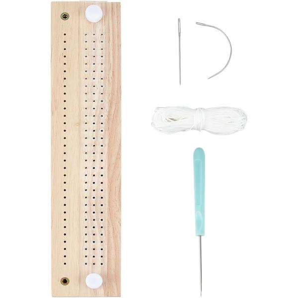 パッケージ内容：ウッドボード1個；アクリル板1個；糸1束；ミシン針1本；プラスチックネジ2本；曲がった針1本；針1本。プレミアム品質：これらの製本布ツールは、アクリル、木材、金属などの高品質の材料で作られており、頑丈で耐久性があり、自然で環...