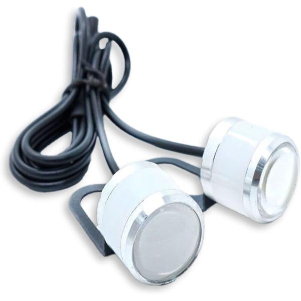 バリエーションコード : 2B9YGXG3DL商品仕様 ： 約22mmx約24mm / 配線の長さ : 電球から約770mm / 電圧 : 12V ＊サイズや仕様が合えば、どの車種でも取り付け可能です。存在感抜群 ： コンパクトでありながら...