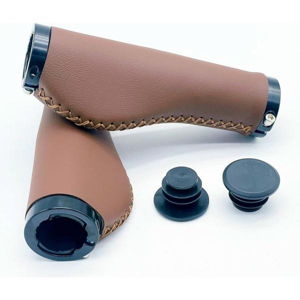 バリエーションコード : 2B9I0RCGO2ロードバイク、マウンテンバイク、クロスバイク、自転車のエルゴグリップ。こぶ付で握りやすく手の疲れを軽減し、雨でも滑りにくく握りやすい素材です。手の平に合わせたエルゴノミック形状で加重を分散し、手...