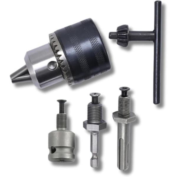 バリエーションコード : 2B94CXPUH4このセットは、キーハンドル付きドリルチャック、キーレスドリルチャック、ソケットアダプタを含んでいます。これらのチャックは高い精度と保持力を備えており、各種先端工具を固定することができます。職人、...