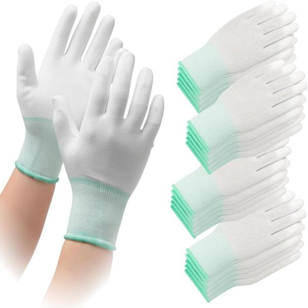 バリエーションコード : 2B9GOTOINH「高性能な指先コーティング」指先がPUでコーティングされた作業用手袋です。帯電防止・すべり止め効果があり、また軍手より生地も薄手ですので、指先を使う細かい作業に適した手袋です。「快適な付け心地」...