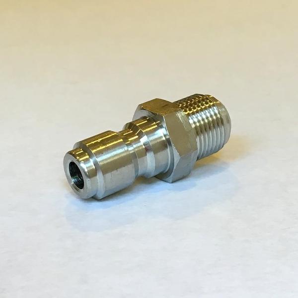 バリエーションコード : 2BFOFVIJ3D・3/8’’サイズの高圧洗浄機用ワンタッチカプラーのオス（G3/8おねじ）です。・海外製の高圧洗浄機への洗浄ノズル等の接続に使用ください。・「材質」　ステンレス鋼 「カプラーサイズ」 3/8’’...