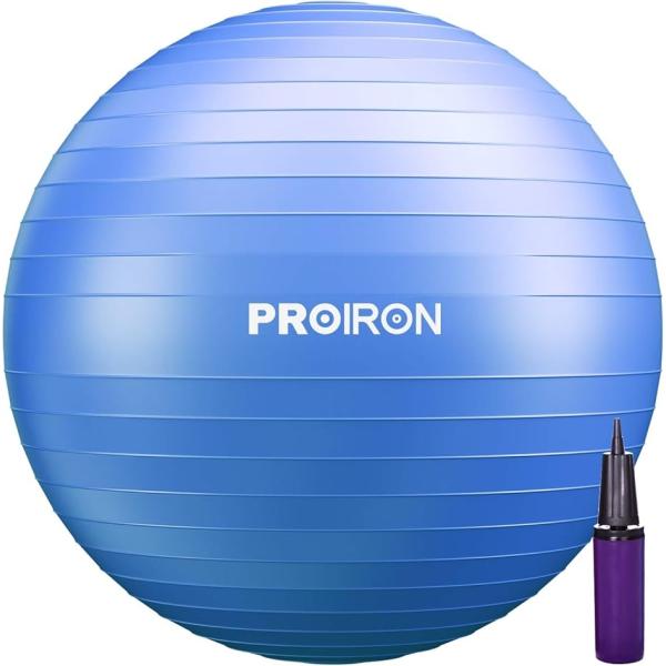 バリエーションコード : 2B8WLIN9LG・?［高品質素材］ PROIRONバランスボールは、高品質で厚い2mm PVCで作られています。3つのファッショナブルな色で利用できます。使いやすいハンドポンプも含まれています。・?「SGSによ...