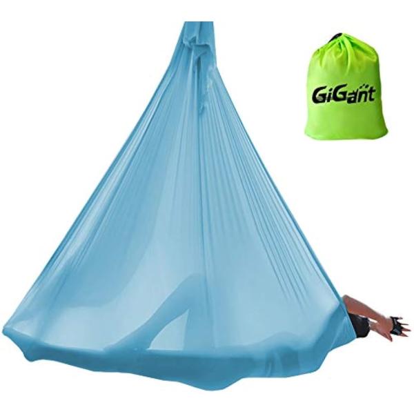 バリエーションコード : 2B82SO24VGGiGant 国内 エアリアルヨガ用ハンモック。ハンモックのみ欲しい方、追加でカラー違いがほしい方のご要望にお答えして待望の単体ハンモック。サイズ：約5ｍx幅約2.8ｍ 素材：ナイロン内容：本体...