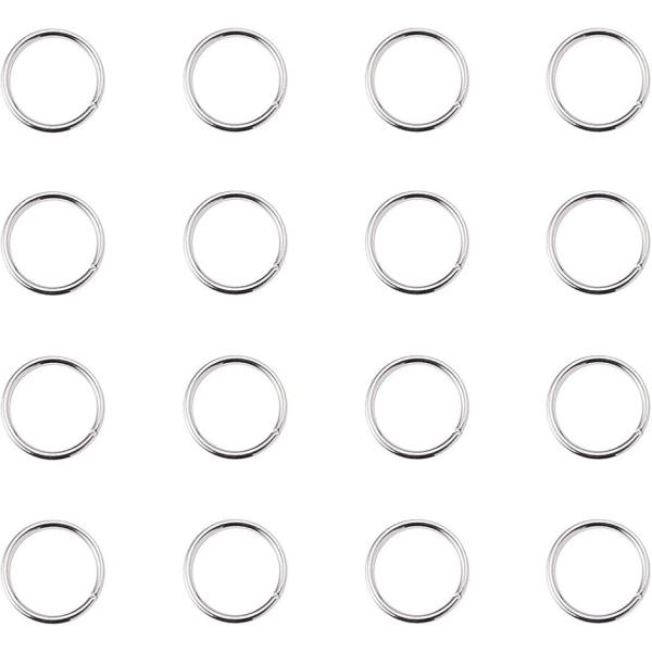 バリエーションコード : 2BJ1VYF6U6・サイズ：10x1mm、約260個、パッケージ：74x105mm.シルバー.・ビーズクラフトやレジンアクセサリーに。 開閉ができる丸カンです。・アクセサリー作りには欠かせない丸カンです、ビーズや...