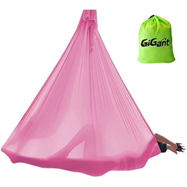 バリエーションコード : 2B82SO24VGGiGant 国内 エアリアルヨガ用ハンモック。ハンモックのみ欲しい方、追加でカラー違いがほしい方のご要望にお答えして待望の単体ハンモック。サイズ：約5ｍx幅約2.8ｍ 素材：ナイロン内容：本体...