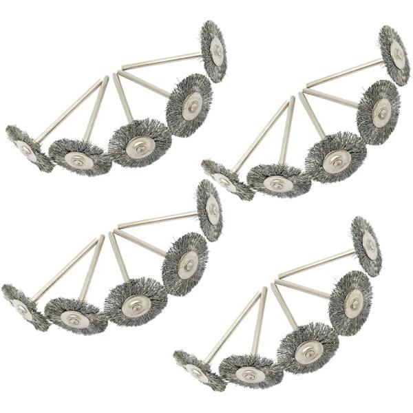 ・ミニルーター用2.35mm軸先端シリーズ・良質な線材を使用し製作しており、用途に合わせて形状と毛種をお選びいただけます。