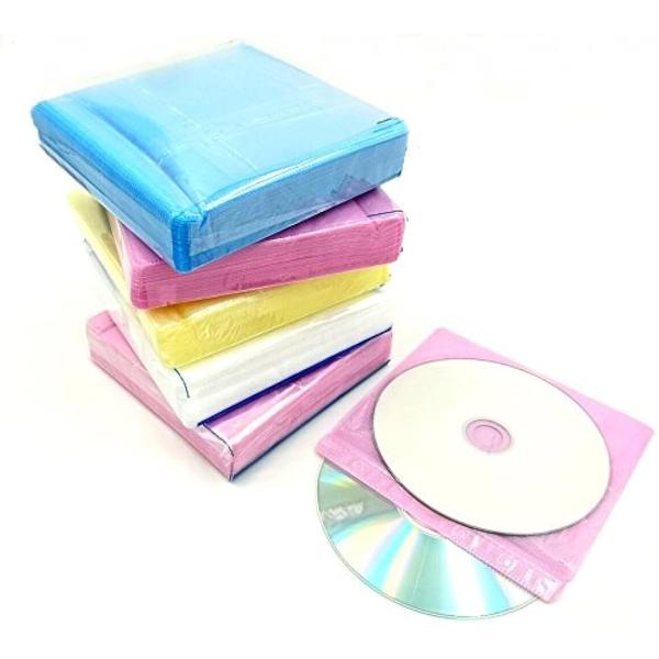 バリエーションコード : 2BIP4280LX・大変薄く、軽くて使いやすい、スタンダードな不織布ケース500枚セットです。・ビジネスなどで大量に使用する際など大変便利です。1枚のケースに2枚収納できる両面収納タイプで、大量のCD/DVD d...