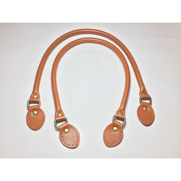 バリエーションコード : 2BIGRQPSO5・バッグの持ち手　「1セット/2本」・サイズ：長さ約60cm直径：約1.2cm商品の端から端まで：約60cm間の革部分（角カン含まず）：約50cm・材質：牛皮