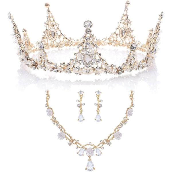 バリエーションコード : 2BJ0D8PWJ3「デザイン」大ぶりのラインストーンと繊細なビーズの装飾をあしらったクラウンティアラです。誰もが憧れる王冠の形のティアラとして人気があります。存在感があるのでシンプルなヘアスタイルやドレスに特に映...