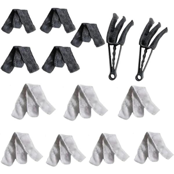 ブラインドを簡単にお掃除できる：ブラインドクリーナーは、ブラインドを簡単かつ効果的にお掃除することができます。3つの層がブラインドを挟み込み、カバーを装着して使用することができます。これにより、手間をかけずにブラインドをきれいに保つことがで...