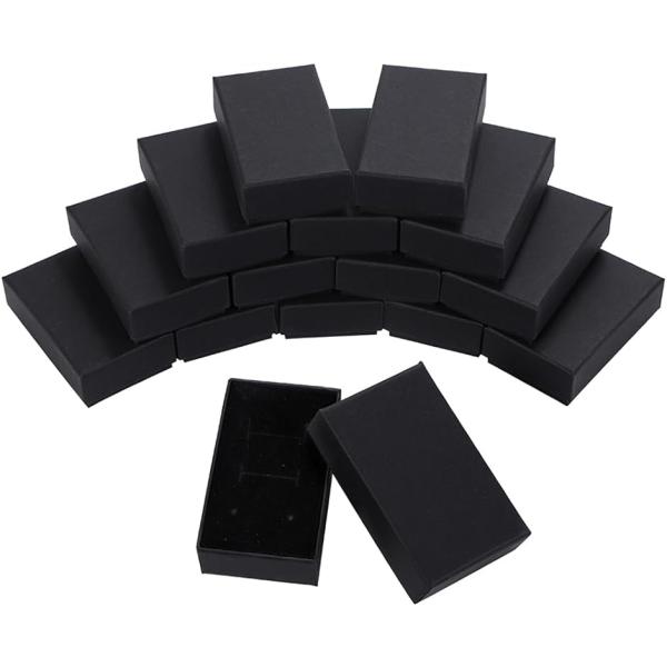 バリエーションコード : 2BJ0HULGK6ピアスやネックレス、アクセサリーの贈り物の包装におすすめのギフトボックスセットです。しっかりしたクラフト紙の箱に切り込み入りのスポンジを詰めています。ラッピングボックスの15個セットです。上質な...