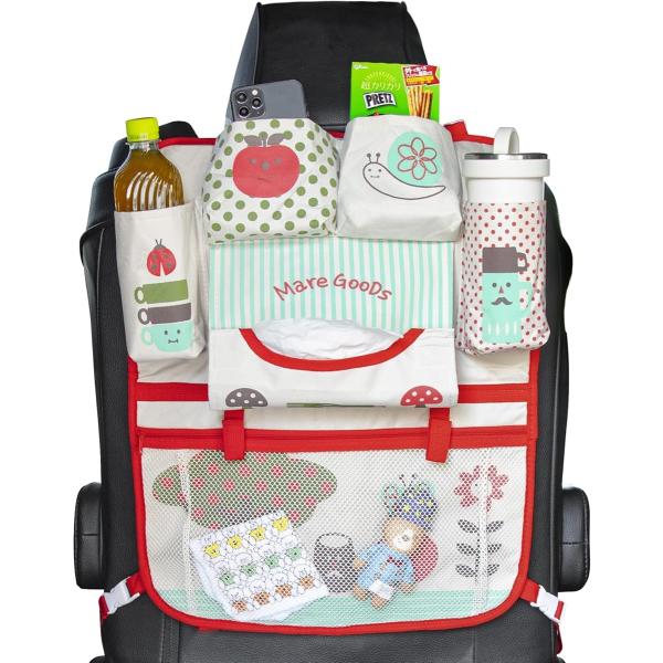 バリエーションコード : 2B9KR2N1K9「お子様も嬉しいデザイン」 男の子も女の子も喜ぶ可愛いデザインで、家族のドライブをもっと楽しく快適に過ごせるシートバックポケット。ブルーを基調に動物とクルマが描かれたかわいいデザインです。普段の...