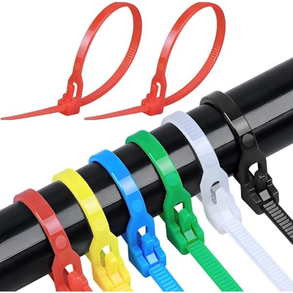 バリエーションコード : 2BJ0JK9KOK「繰り返し使用可能.」何度でも使える仕様なので再利用OKな便利な結束バンドです。カムを押せばロックが簡単に外せて、タイを緩めることができます。間違えて締めすぎてしまった場合でも安心です。「優れた...