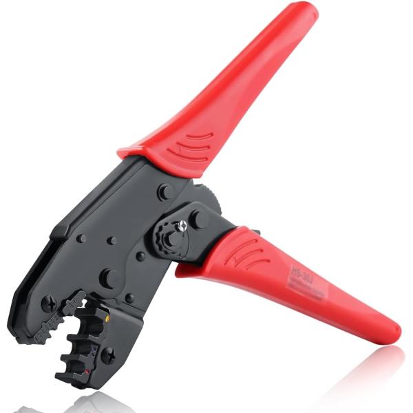 「用途」電化製品の修理、家庭用回路の修理、自動車用回路の接続など、回路の接続に関するあらゆることに使用できます。(緑) 0.5mm2〜1.5mm2・(青)1.5mm2-2.5mm2・(黄)4.0mm2〜6.0mm2「デザイン」新ラチェット機...