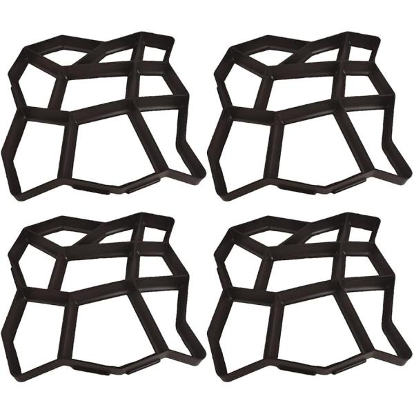 バリエーションコード : 2BJ0V2N5NF・玄関や歩道、庭の敷石などかんたん施工。DIY用のコンクリート用型枠、ガーデニングモールド、4個セットです。扱いやすいサイズ感、初心者も挑戦しやすい型枠です。・おしゃれなデザインの型枠です。セメ...