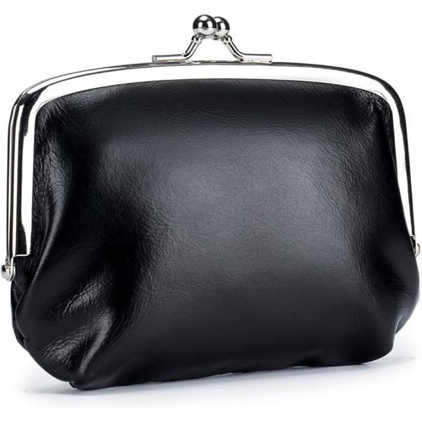 バリエーションコード : 2BJ138ULO8＊小物が入るがま口財布：外から見ると普通のがま口財布ですが、じつはメイン収納ともう一つサブポケット付き。小銭はもちろん、パスケースやキーケース、イヤフォン、リップ、アクセサリーなど小物の収納に便...