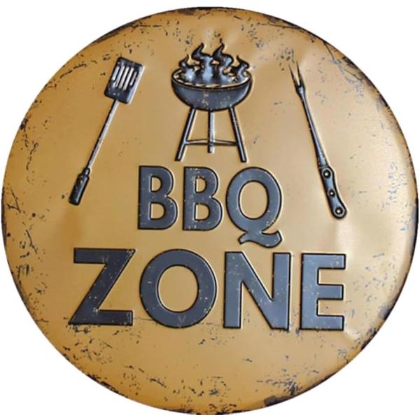 バリエーションコード : 2BJ1LLI258「アメリカン 雑貨」アメリカンな雰囲気漂うバーベキューBBQ ZONE ブリキ看板。ガレージや飲食店、バーにぴったりのメタルプレートがおしゃれな空間を演出します。「ブリキ看板」耐久性に優れたメタ...