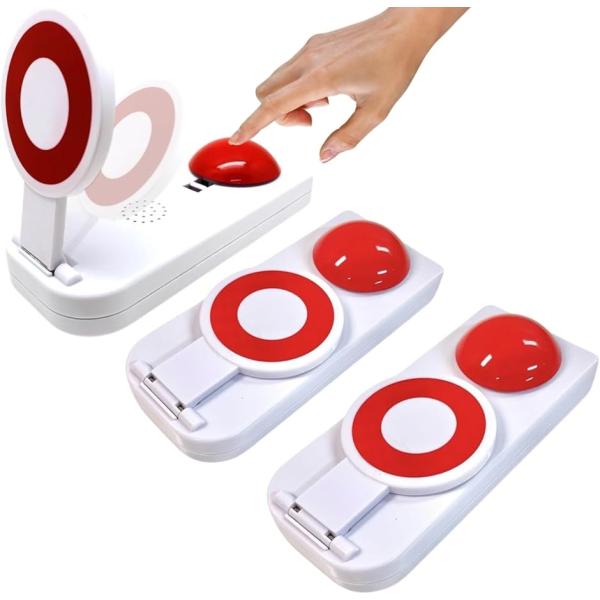 バリエーションコード : 2BJC2RXPG0「3個セット販売」追加用のピンポンブザーとなります「早押しアンサー」音と同時にパネルが立ち上がります「盛り上がります」クイズ番組気分が味わえます「材質」ABS樹脂「使用電池」単四乾電池(1.5V...