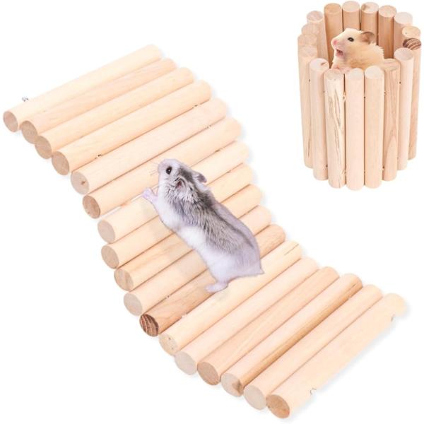 バリエーションコード : 2BJ2DS9JRKペットの運動不足解消に。ハムスターや小動物のはしごのおもちゃです。ワイヤーで形状記憶できるので、輪っかやウェーブなど様々な形をお楽しみいただけます。ペットに優しい天然木を使用。塗装もされていない...