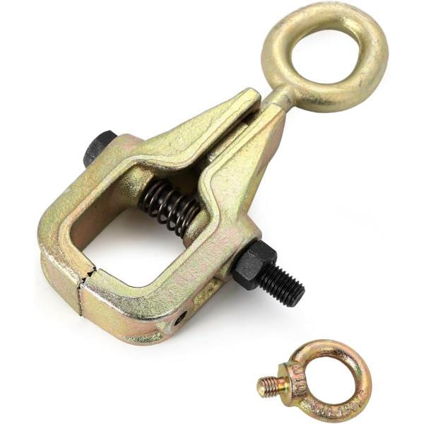 板金用プロ仕様の鍛造鋼ボックス型ボディクランプ垂直3ｔ3000kg横2ｔタイプです。鍛造鋼素材ですので頑丈、丈夫で使いやすく、締め付けも非常に強力です。操作はとても簡単で、DIYの工具として上級者だけでなく初級者、中級者、プロ、アマ問わずに...