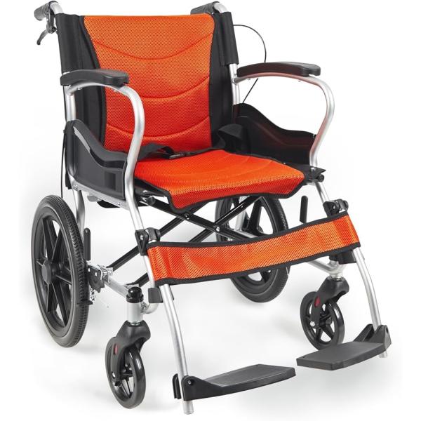 「商品情報」本体サイズ：長さ88cmx幅64cmx高さ83cm 折り畳みサイズ：長さ70cmx幅25cmx高さ83cm。重さ：9.5kg 耐荷重：100kg。前輪：360°回転キャスター 後輪：16インチ ノーパンクダイヤ「折りたたみ式・軽...