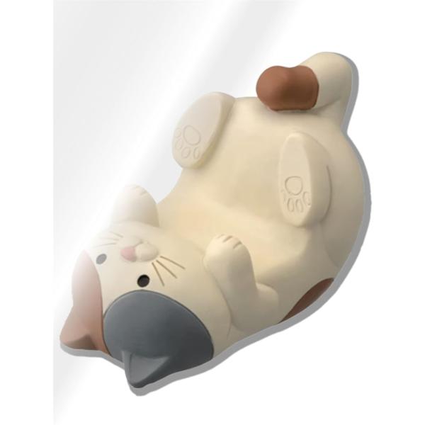 バリエーションコード : 2B9Y063ULX「サイズ」：奥行き8cmx横5cmx高さ5cm 「重さ」：約135g 「材質」：合成樹脂(生産国：中国) 「機能・用途」：スマホスタンド、スマホ立て「ユニークなデザイン」：優しくコミカルで かわ...