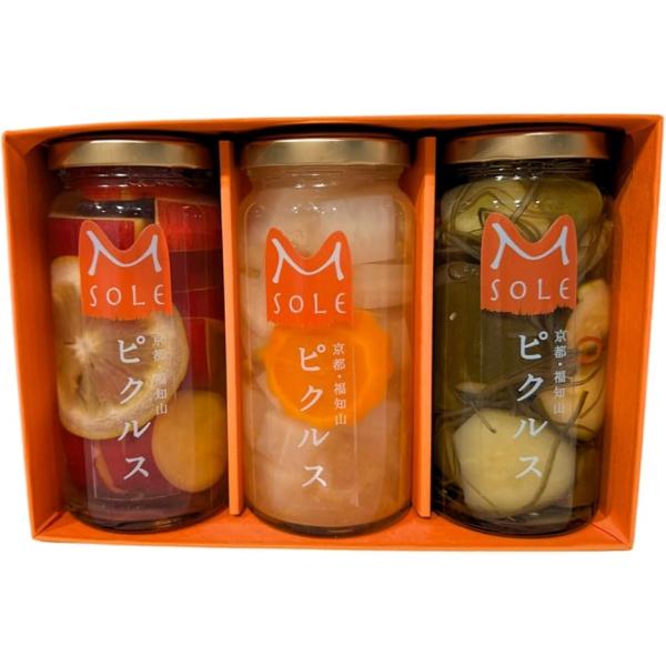 バリエーションコード : 2BJ3QW8N4D「京都・福知山 ピクルス」 “もったいない”から生まれた京都・福知山 ピクルス。京都・福知山産の規格外野菜を使用し、一つ一つ手作業で丁寧に作り上げた国産ピクルスです。「自然のうまみ」M SOLE...