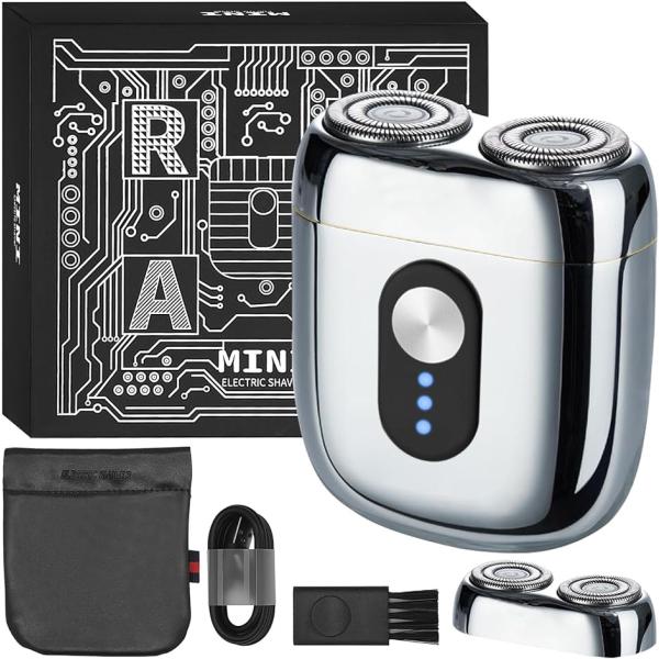 バリエーションコード : 2BJX5KFOL5「ミニサイズ、持ち運び可能」BAOANNY小型シェーバーは、ワイヤレスイヤホンとほぼ同じサイズです。軽量、コンパクト、小さくて持ち運びが便利です。電動髭剃りには持ち運びや収納が簡単なレザー製の収...