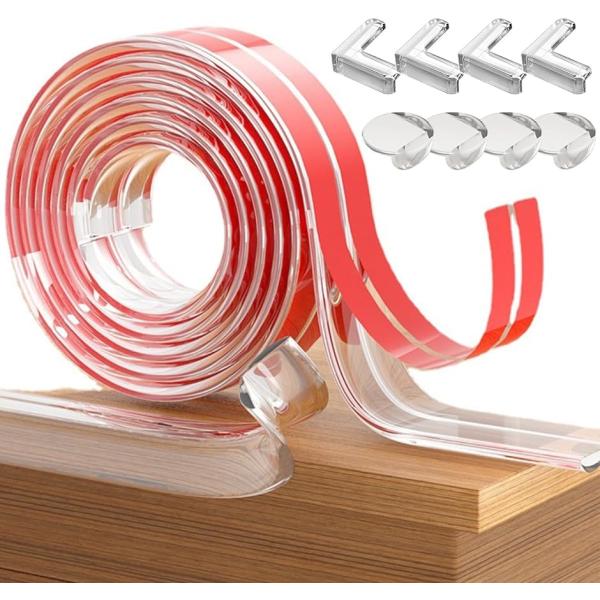 バリエーションコード : 2BJ31JPOPF「安全対策の主役」コーナーガードは、赤ちゃんや幼児が家具の角にぶつかった際に、衝撃を吸収し、ケガを防ぎます。これは、子供が歩き始めて物にぶつかることが増える時期に特に役立ちます。「透明なデザイン...