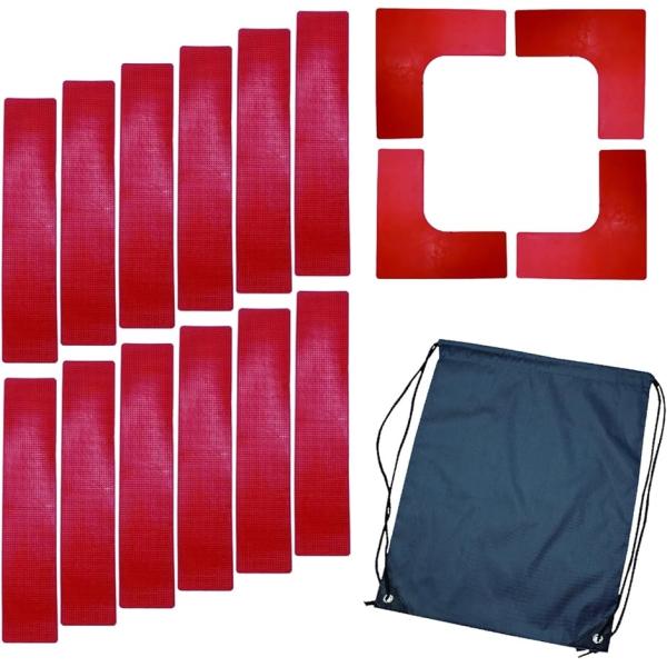 バリエーションコード : 2BJ4NY4W1Wサッカー、フットサルの練習に。屋外、屋内共に使用できる、フラットマーカー、フラットコーンです。直角タイプと直線タイプ、2種類のマーカーをセットでお届け。球技や、トレーニングなどさまざまなシーンで...