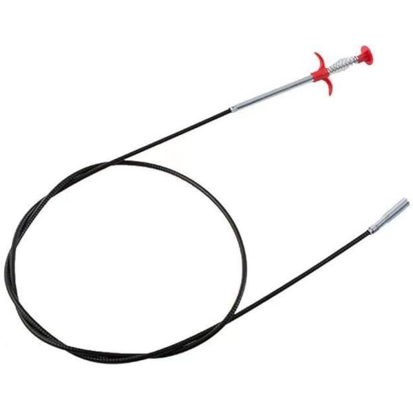 バリエーションコード : 2BJ4QJQSC3「握るだけで手が汚れない」キッチンのシンク、洗面所、トイレ、浴槽、排水管、配管、パイプ、排水溝などのゴミや髪の毛の詰まりを手を汚さずにしっかりキャッチ。ハサミで掴んで詰まりを解消。難しい作業は不...