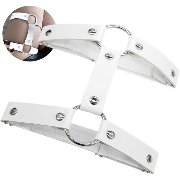 バリエーションコード : 2BJ5DKO5RY1足分での販売です。ゴム製の伸縮性のあるハーネスベルトなので、装着も簡単。男性も女性もご利用いただけます。ゴシック　ゴスロリ等でも人気レッグガーター　レッグリングでも人気ハーネスベルト 地雷系 ...