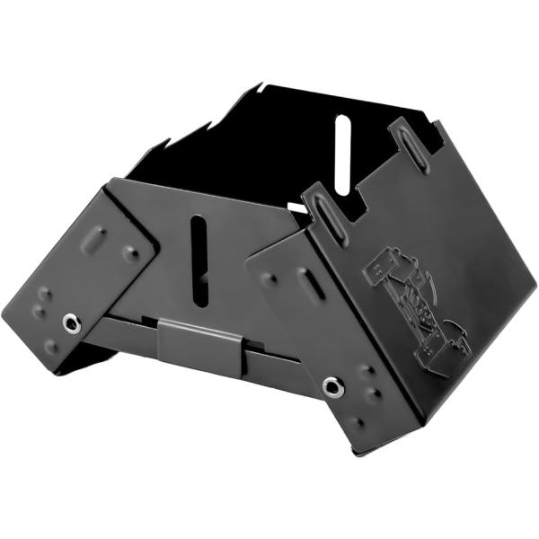 バリエーションコード : 2B6WN9J0J0ソロキャンプや登山などアウトドアでの活動時に便利な折りたたみ式のコンロ。ポケットストーブ＆専用風防2枚セットとなっております。高品質の綿製収納袋付きです。上にメスティンや鉄板を置いて五徳として土...