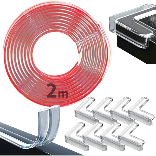 バリエーションコード : 2BJ89PFLK4・赤ちゃんにとって家には危険がいっぱい。本棚・階段の角・テーブルの角・机の角などなど。自由なカタチと長さでカバーしましょう。・90度の角も、直線も、曲線も。コーナーガードと角ガードでフルカバー。...