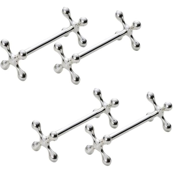 バリエーションコード : 2BJY1O8KFSラグジュアリーなカトラリーレスト9cm4個セットです。Fine diningなどのレストランからご家庭の食卓まで華やかで贅沢な一時を演出するカトラリーレストです。材質は「亜鉛合金製」で、強度、硬...