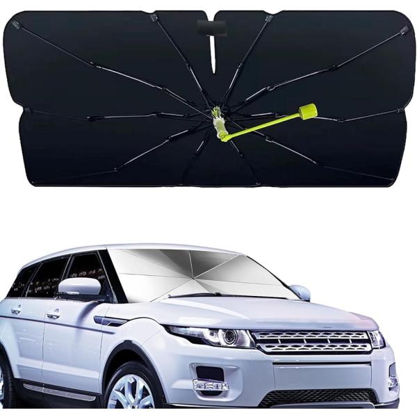 「曲がる可能な傘柄・ダッシュボードを守る」ユニークなデザインが採用されます。ダッシュボードの高低により、傘柄を折り曲げて調整できます。金属の傘柄がダッシュボードに触れないように、その摩擦からダッシュボードが守られます。また、ガラスと接触する...