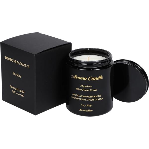 バリエーションコード : 2BJ8XU8LSN「長時間燃焼型のキャンドル」：200g/7.0oz 幅7.5cmx高さ9.0cm 約35時間の長時間燃焼を維持し、豊かな香りと炎のゆらぎが、リラックスや集中力の向上に役立ちます。心地よいアロマと...