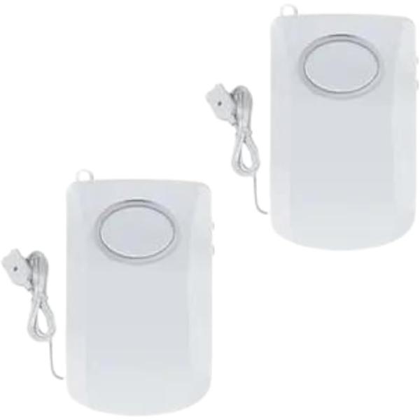 「水位センサー２個セット」水位上昇や浸水をキャッチし、大きな音で知らせてくれるアラームです。火災警報器としても使用可能で、水漏れや浸水だけでなく、火災からも家族を守ります。「幅広い使用範囲」お風呂場、キッチン、地下室、物置き、トイレ、ガレー...