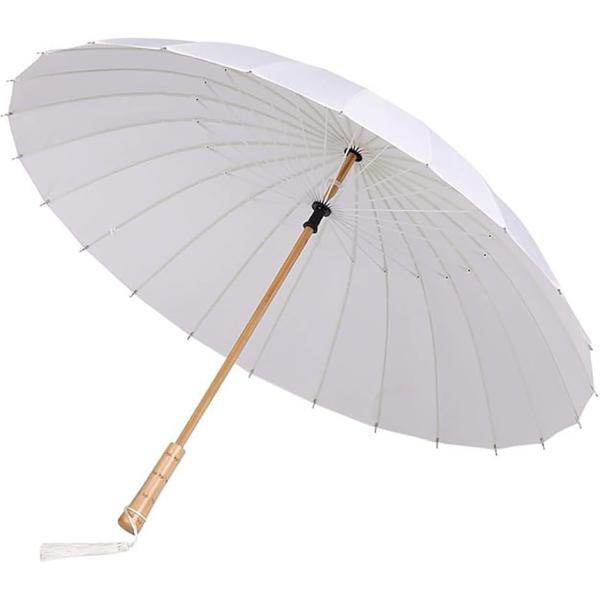 バリエーションコード : 2BJ9YVW6HKサイズ・カラー：和傘 耐風 撥水 長傘 雨傘 レディース メンズ 番傘 紳士傘 軽い 24本骨 グラスファイバーサイズ（約）： 親 骨56cm 収納時長さ77cm 使用時直径100cm 重量（約...