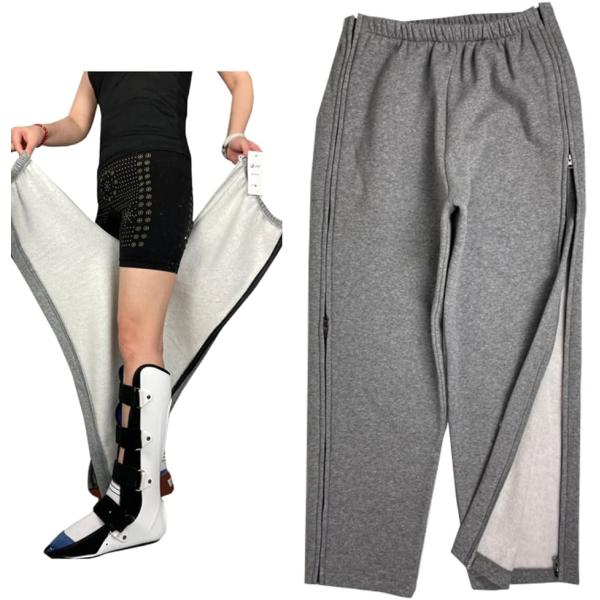 バリエーションコード : 2BU8P9G8KRこちらの介護用ズボンは、フルオープン設計で、寝たままの状態でも簡単に着替えができる便利なアイテムです。両脇ファスナーでズボンが全開するため、寝たきりの方や入院中の方、骨折などで動きが制限される方...