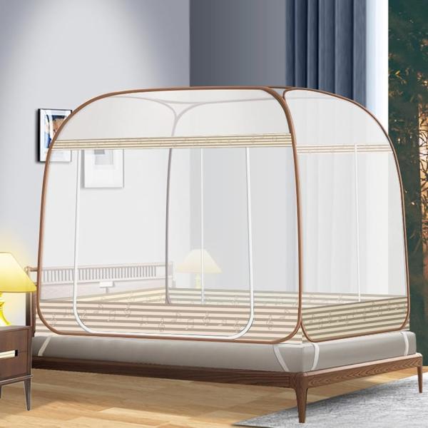 バリエーションコード : 2BJCIJOC02「製品情報」xinxin-home蚊帳は全3色ご用意しております。展開サイズ：幅120/150/180/200x奥行200/220cmx高さ150cm。素材：蚊帳はしっかりポリエステル素材、レー...